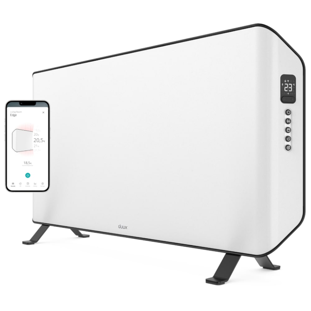Duux Edge 1000 Smart Convection Heater 1000 Watts Wi-Fi Enabled ...