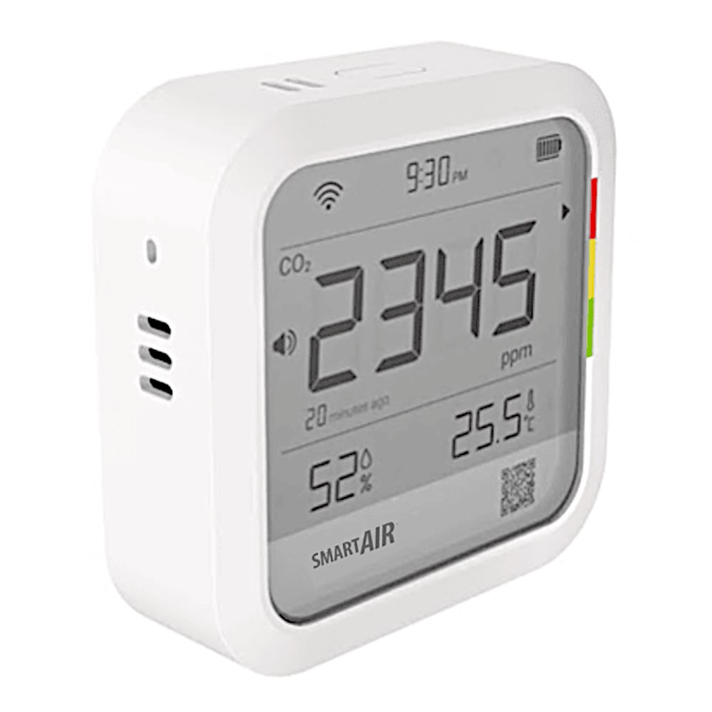 Smart Air 3-in-1 CO₂, Relative Humidity, and Temperature Monitor ...