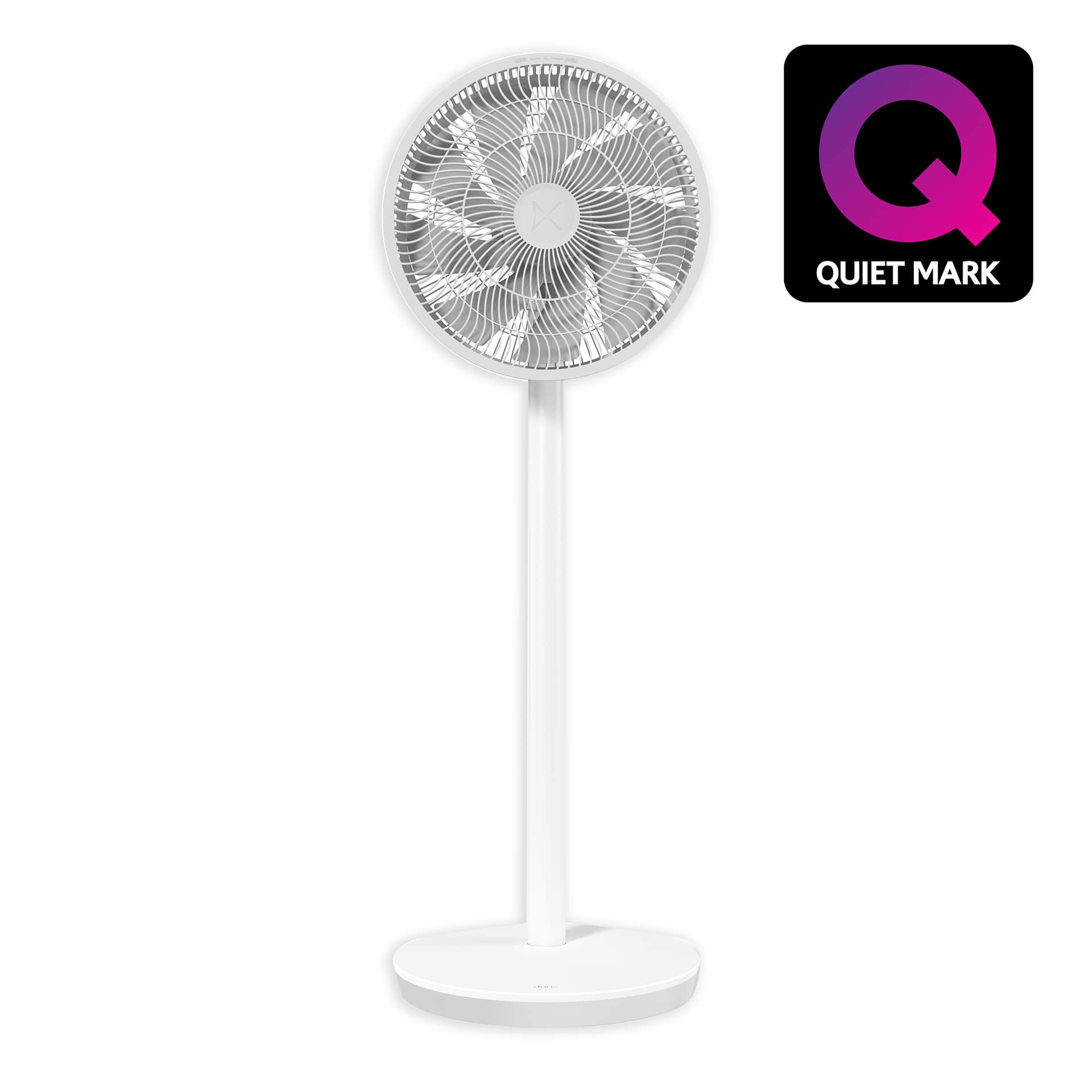 Duux Whisper Essence Pedestal Fan White With 7 Speeds – Aerify.co.uk