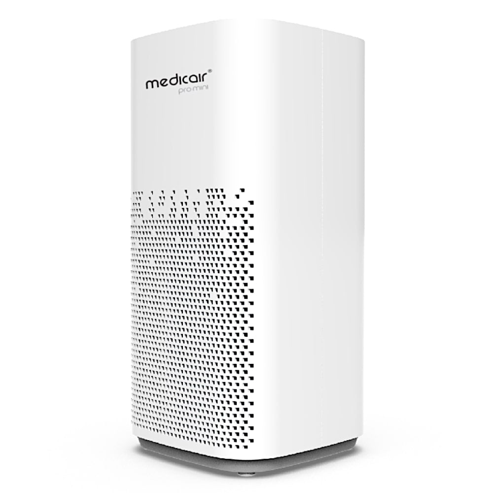 MedicAir Pro Mini Medical-Grade Air Purifier H14 HEPA/Carbon & UV-C ...